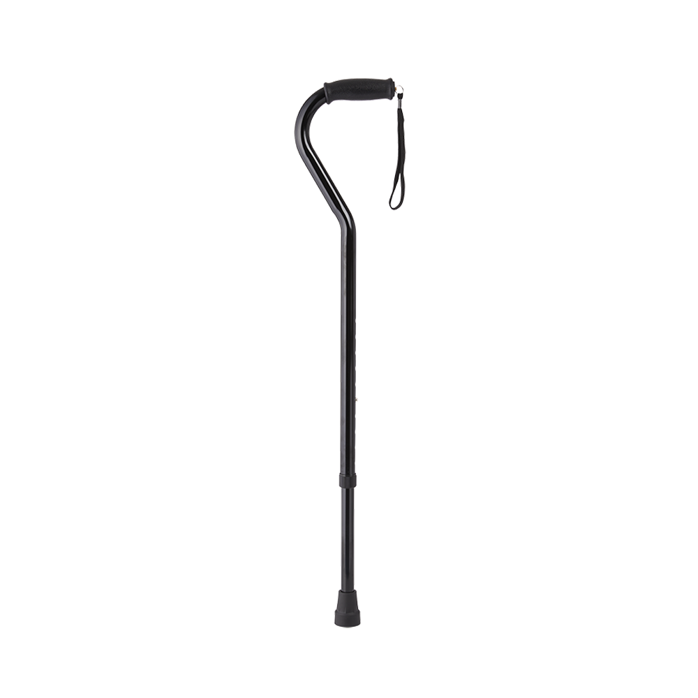 Rhythm Healthcare Bariatric Offset Cane with Strap, Black – Rhino ...