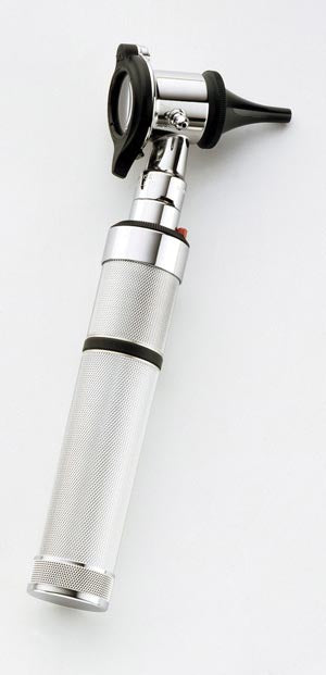 Welch Allyn Pneumatic Type 3.5 Volt Halogen HPX Otoscope, 5 Polypropyl ...