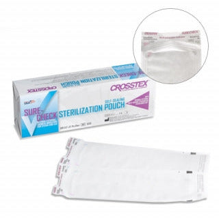 CROSSTEX SURE-CHECK STERILIZATION POUCHES – Rhino Medical Supply